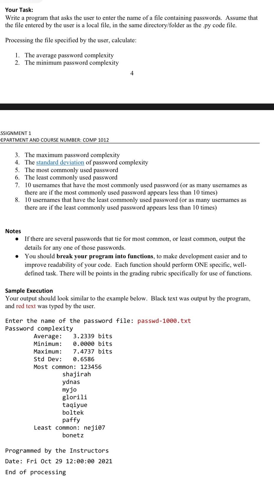 Solved Urgent Python 3 Use Functions Use Basic Coding 4256