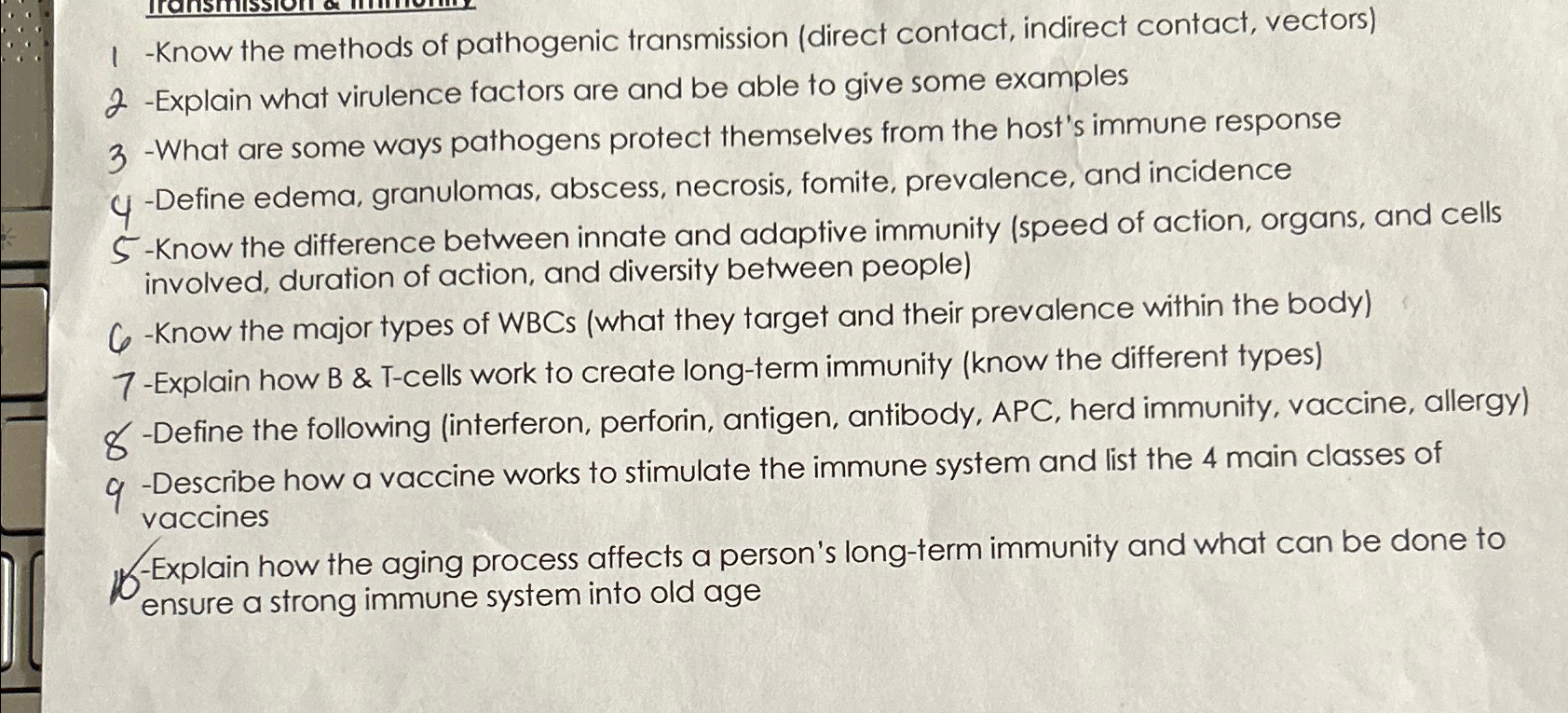 Solved I -Know the methods of pathogenic transmission | Chegg.com