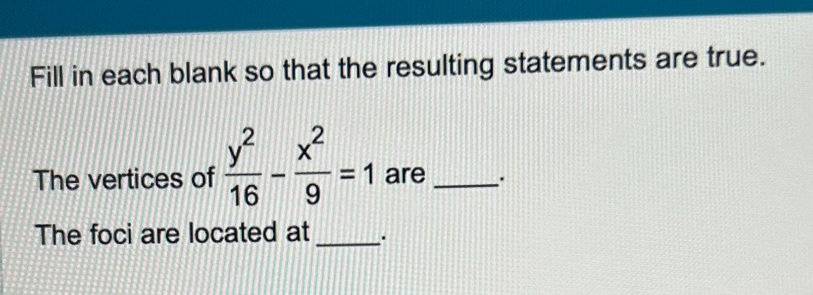 Solved Fill in each blank so that the resulting statements | Chegg.com