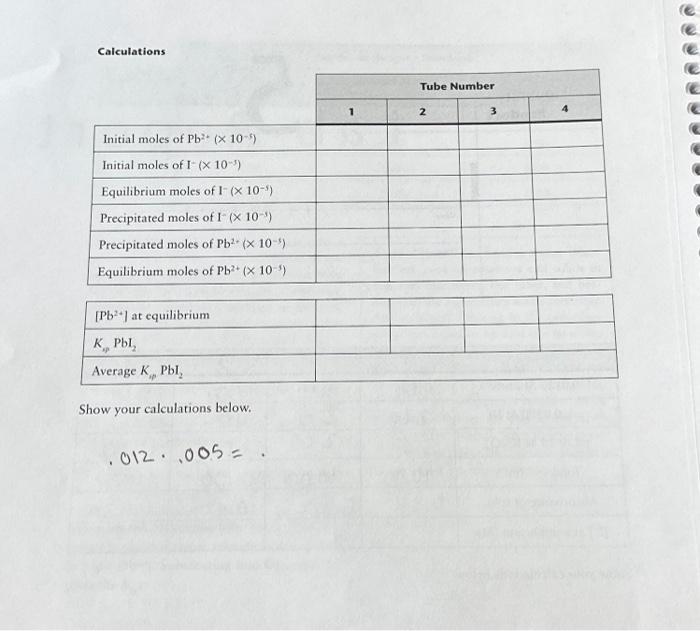 Solved Show your calculations below.Calculations Show your | Chegg.com