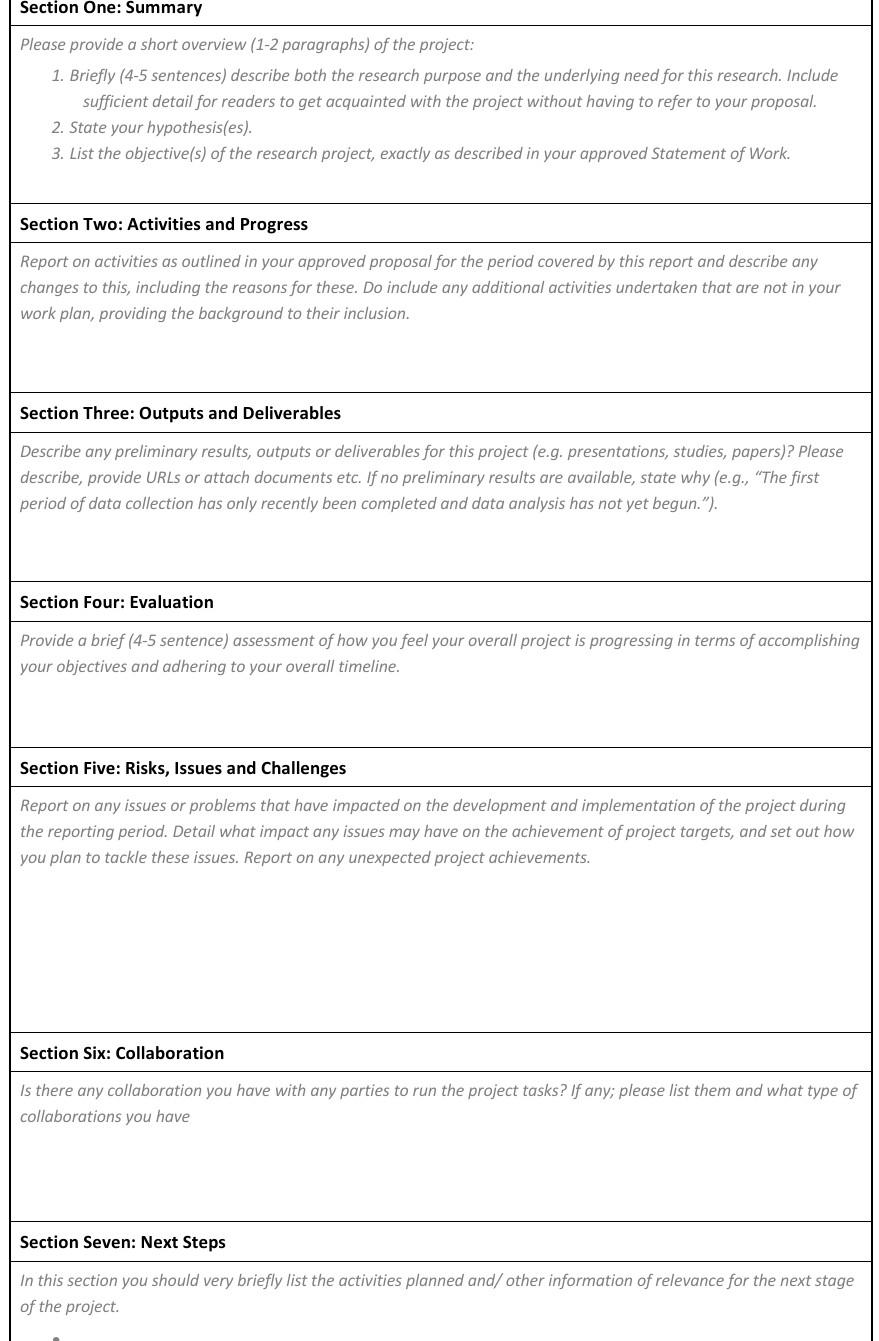 Solved Section One: Summary Please provide a short overview | Chegg.com