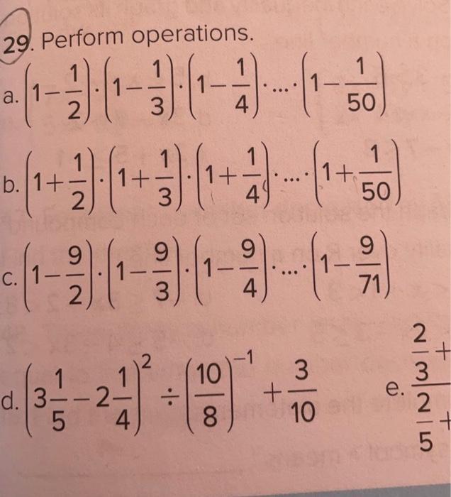 Solved 9. Perform operations. | Chegg.com