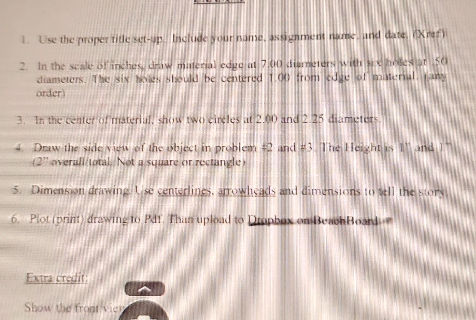 Solved 1. Use the proper title set-up. Include your name, | Chegg.com