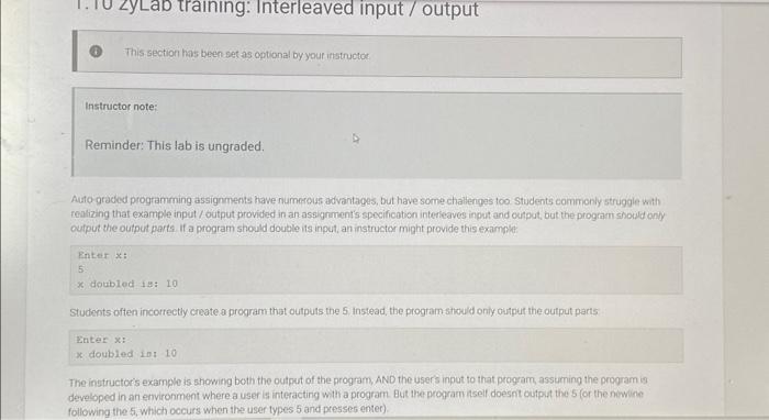Solved Instructor note: Reminder: This lab is ungraded. Auto | Chegg.com Solved Instructor note: Reminder: This lab is ungraded. Auto | Chegg.com