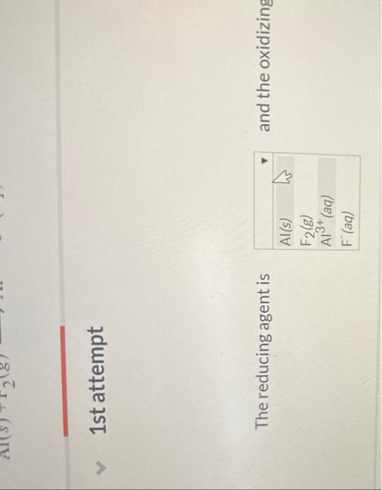Solved 11 Question (2 points) Indicate the reducing agent | Chegg.com Solved 11 Question (2 points) Indicate the reducing agent | Chegg.com