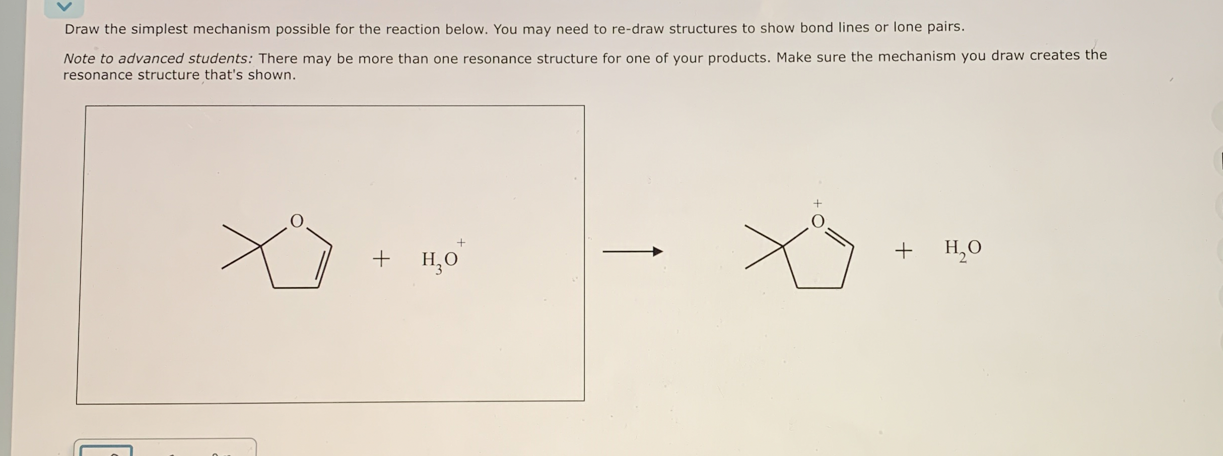 Solved Draw the simplest mechanism possible for the reaction | Chegg.com
