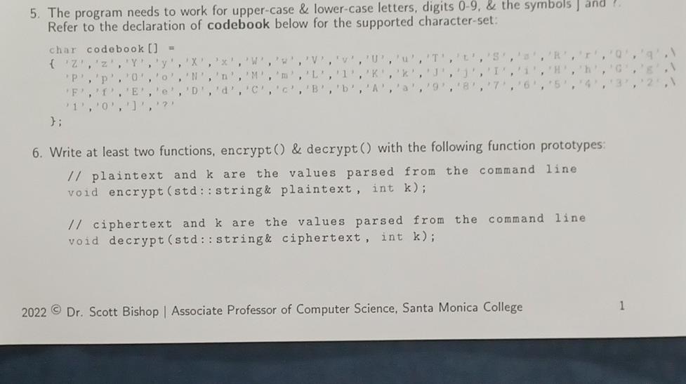 Solved Assignment Introduction Write A Program To Encrypt 