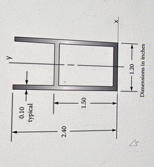 Solved For the following cross section areas, find the | Chegg.com