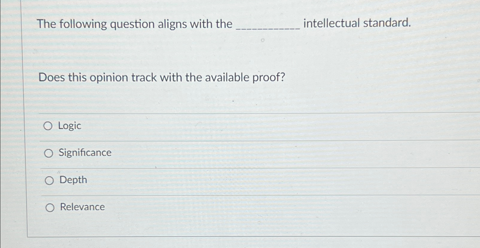 The following question aligns with the intellectual | Chegg.com