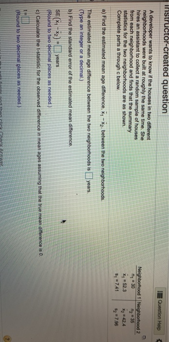 Solved Instructor-created question Question Help A developer | Chegg.com