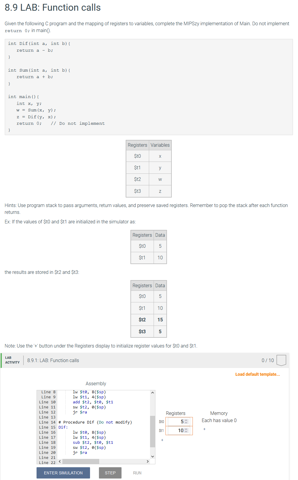 Solved Please fix code from main section below. Must work | Chegg.com