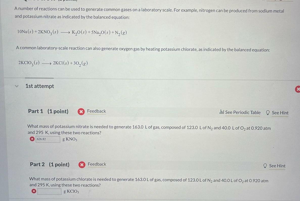 Solved A number of reactions can be used to generate common | Chegg.com