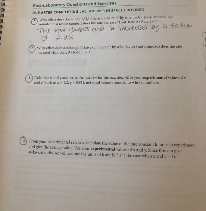 Rate D. You might want to tabulate your results as | Chegg.com
