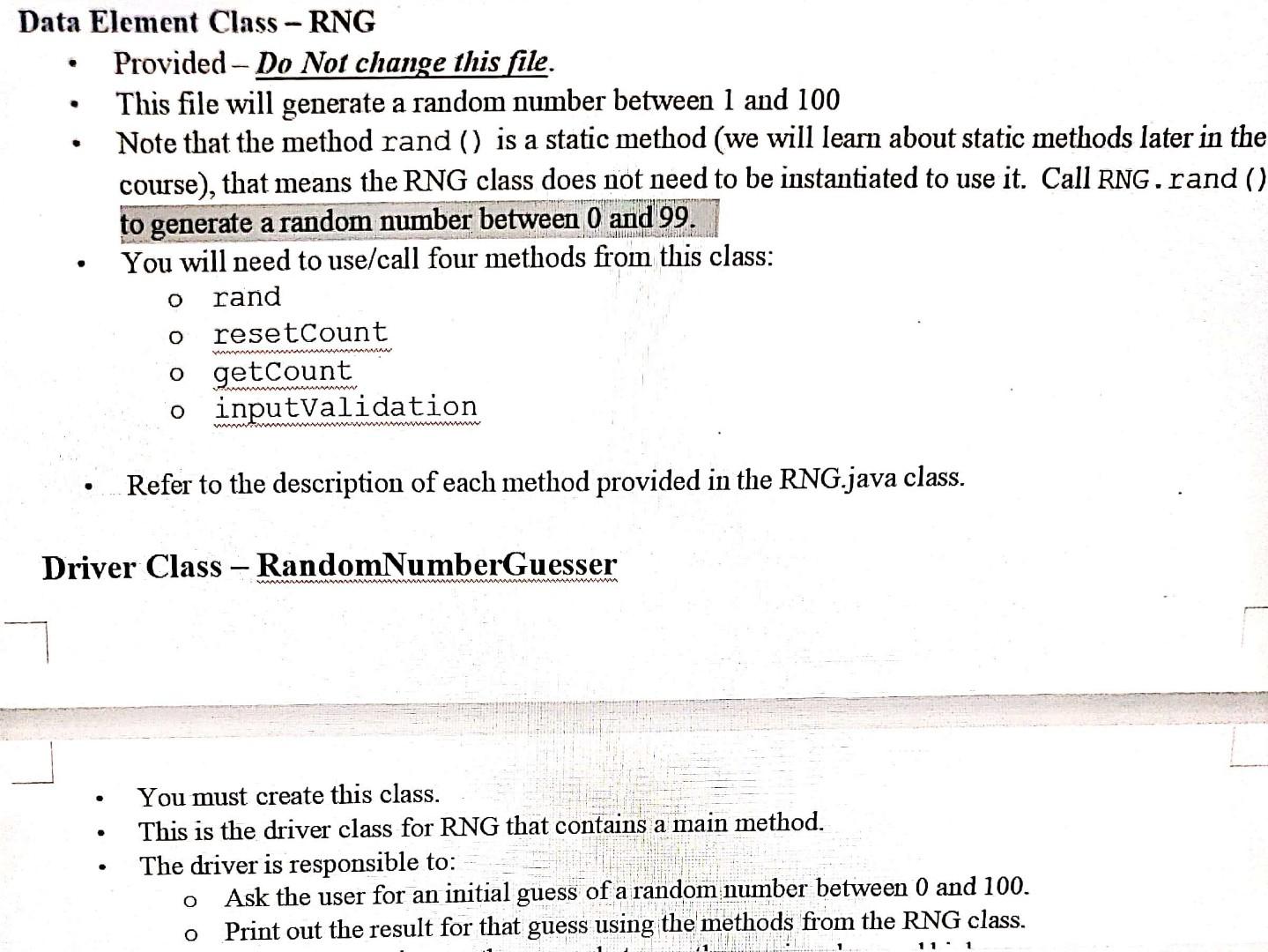 Solved Build an application that will receive a guess and | Chegg.com