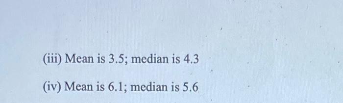 Solved 27. Use the properties of the mean and median to | Chegg.com
