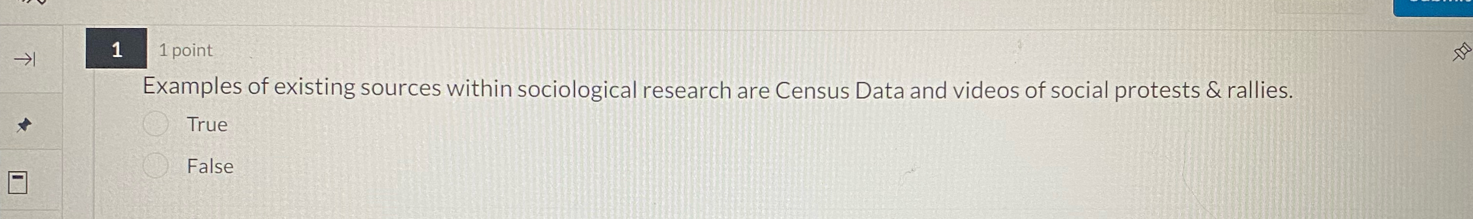 Solved 1 ﻿pointExamples of existing sources within | Chegg.com