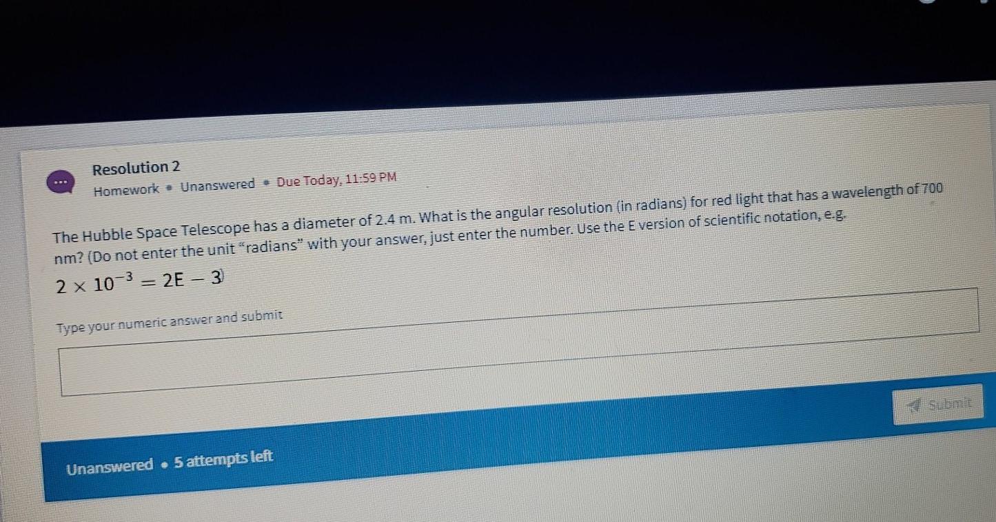 Solved Resolution 2 Homework • Unanswered • Due Today, 11:59 | Chegg.com
