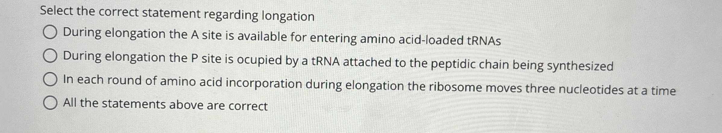 Solved Select the correct statement regarding | Chegg.com