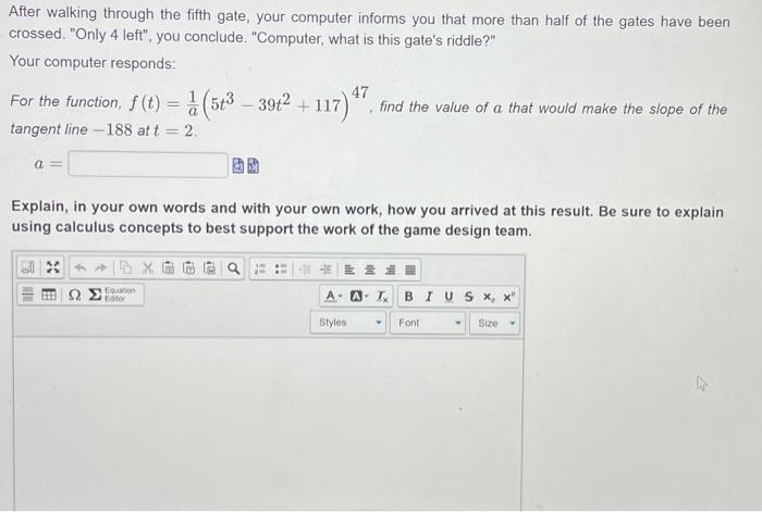 Solved As you move through the first gate, you can see | Chegg.com