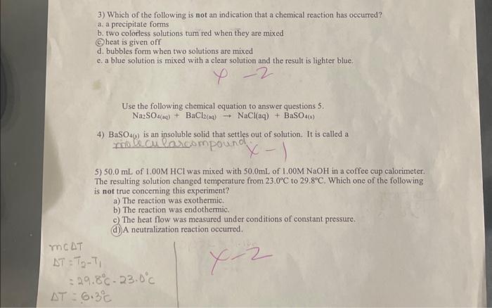 Solved 3) Which of the following is not an indication that a | Chegg.com