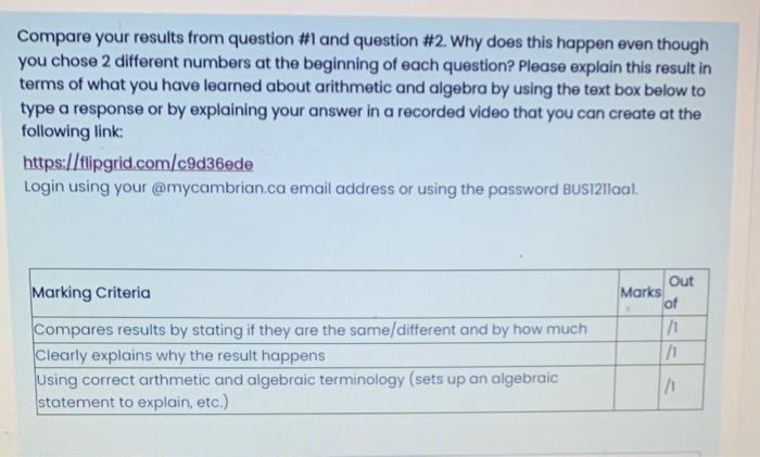 Solved Pick any number. You can pick any number so you | Chegg.com