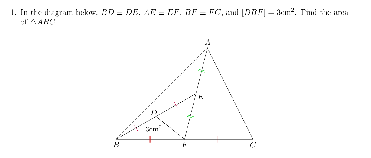 Solved In The Diagram Below Bd De Ae Ef Bf Fc ﻿and
