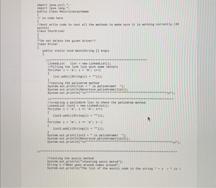 Solved Can someone please help me with this coding problem. | Chegg.com