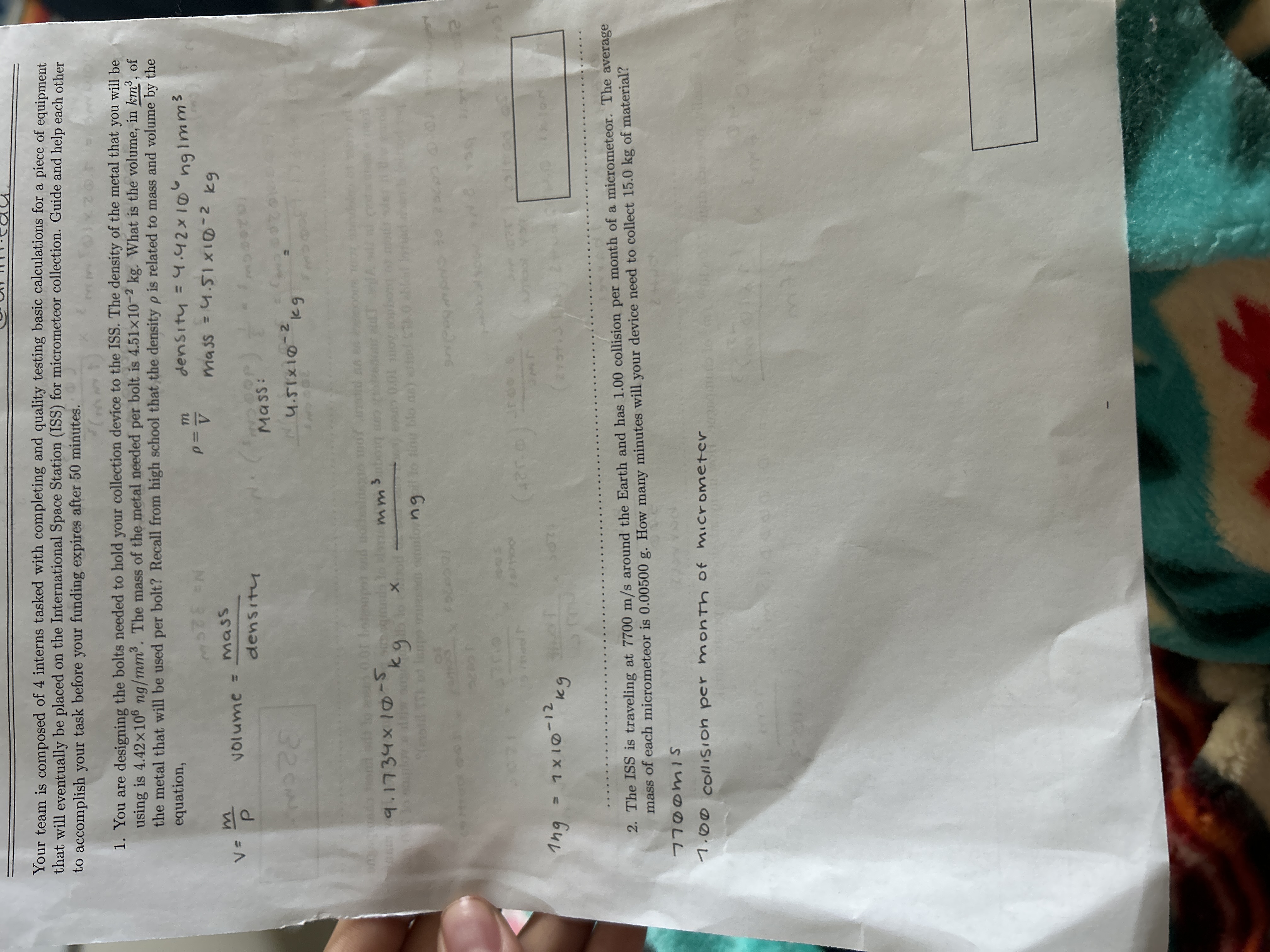 Solved Your team is composed of 4 ﻿interns tasked with | Chegg.com