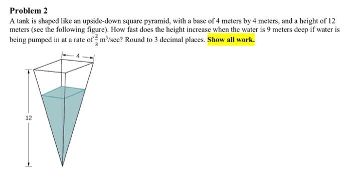 Solved I used square pyramid formula and got a whole number. | Chegg.com