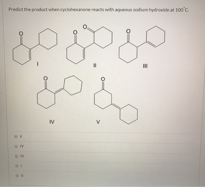 Solved Predict the product when cyclohexanone reacts with | Chegg.com