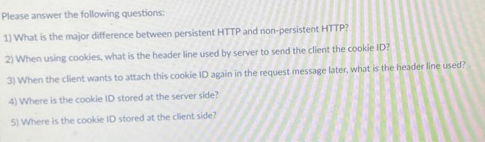 Solved lease answer the following questions: ) What is the | Chegg.com