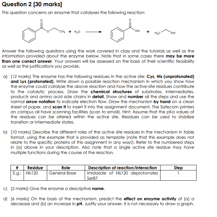 Solved Question 2 [30 ﻿marks]This question concerns an | Chegg.com