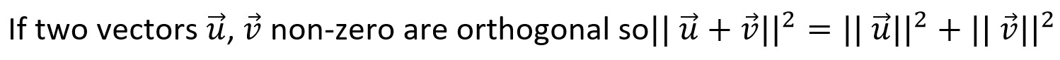 Solved If two vectors vec(u),vec(v) ﻿non-zero are orthogonal | Chegg.com