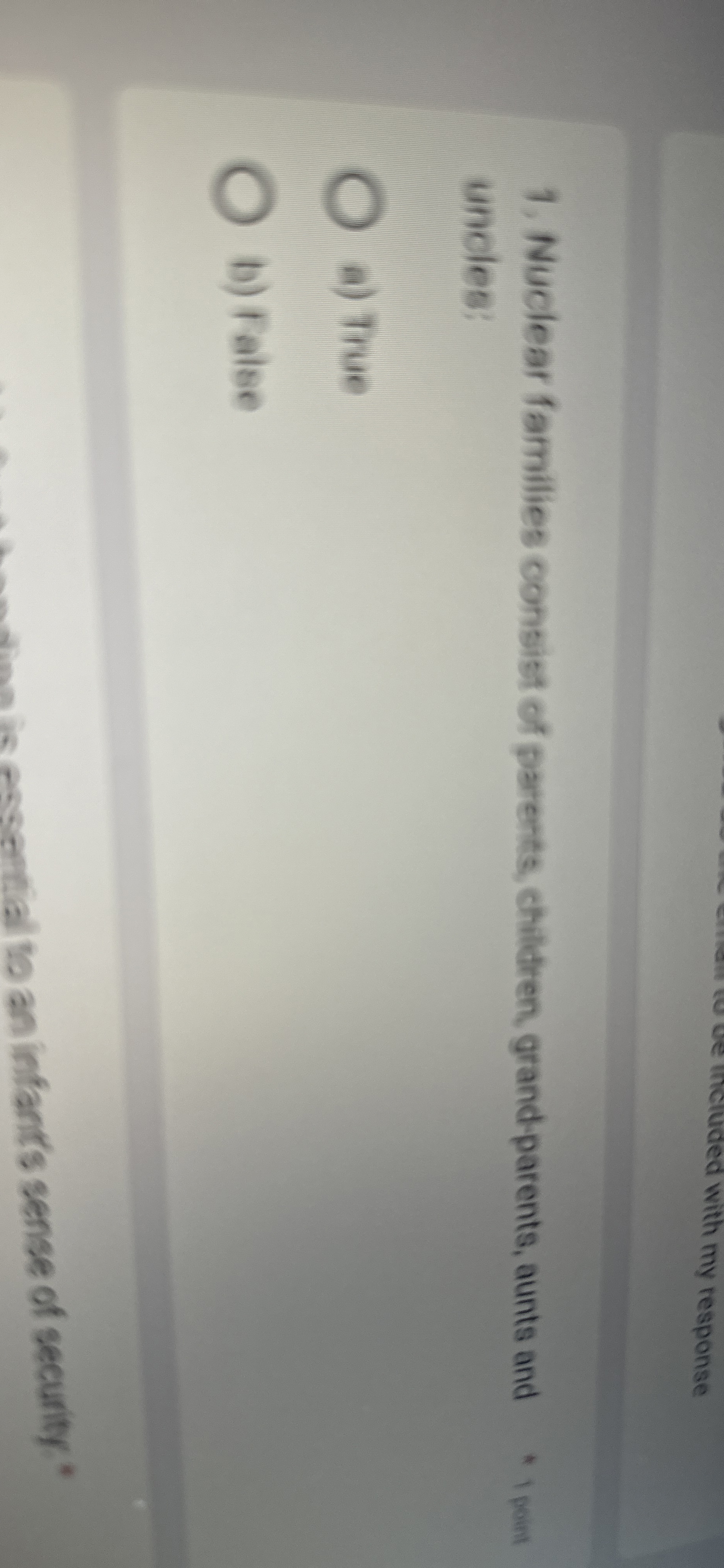 Solved Nuclear families consist of parents, children, | Chegg.com