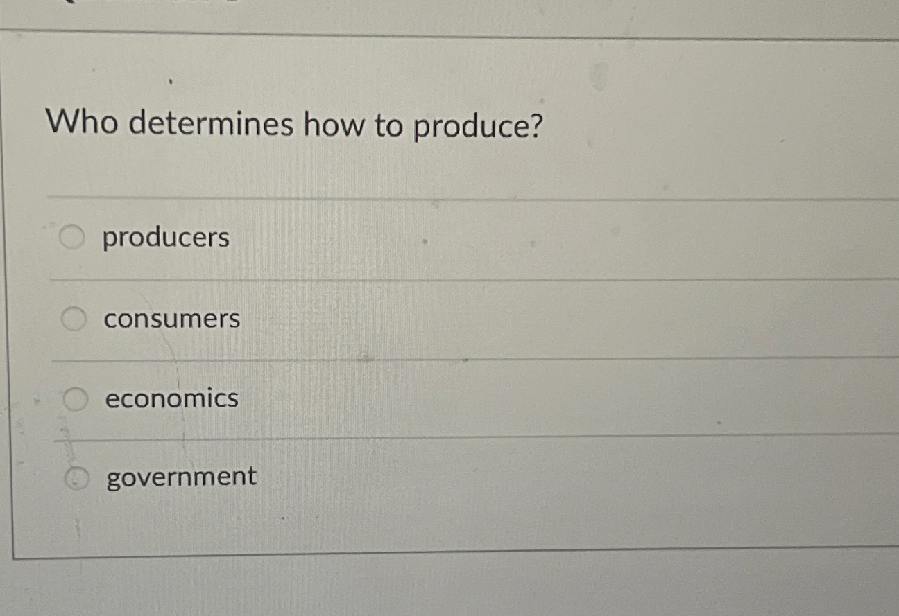 Solved Who determines how to | Chegg.com