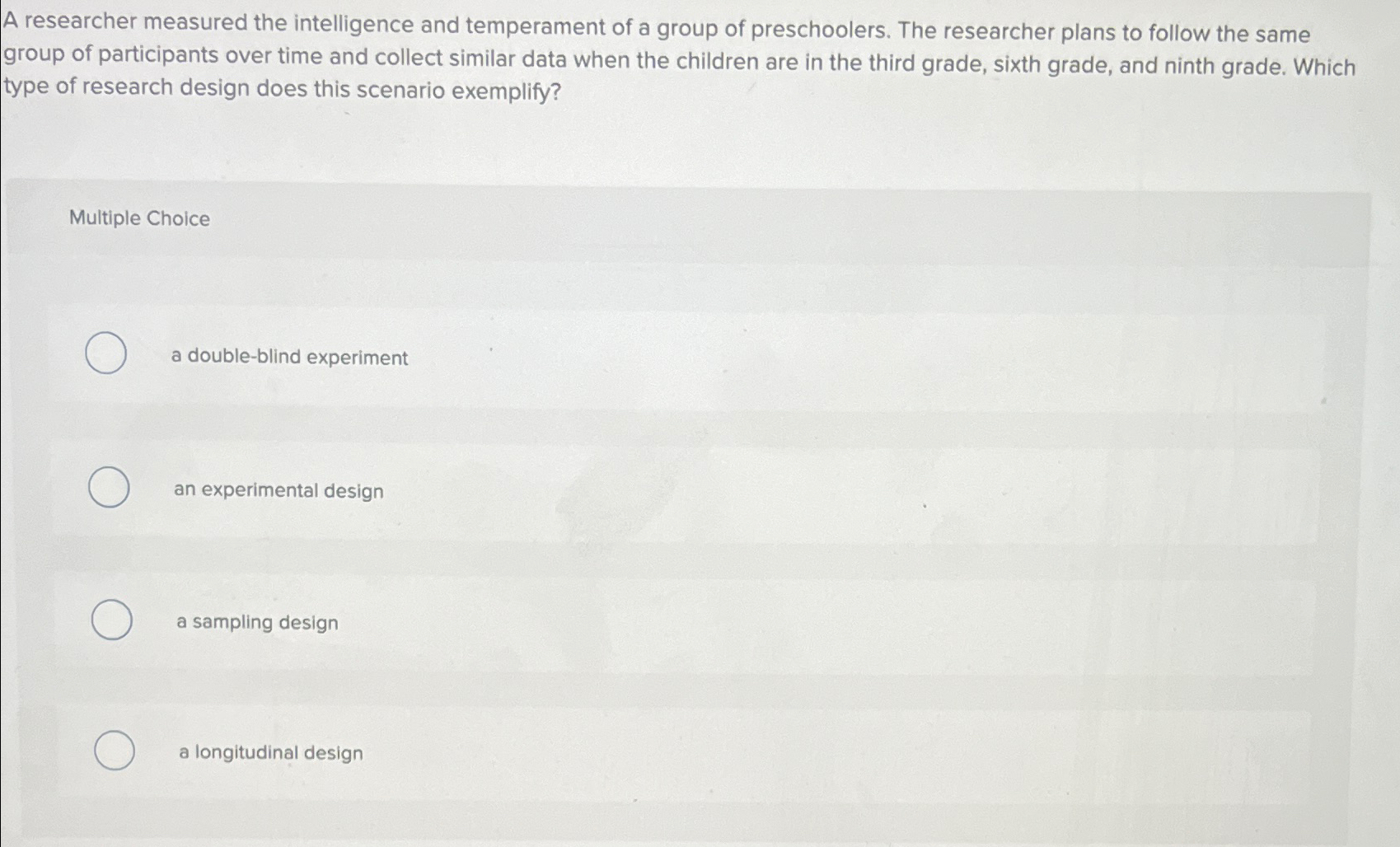 Solved A researcher measured the intelligence and | Chegg.com
