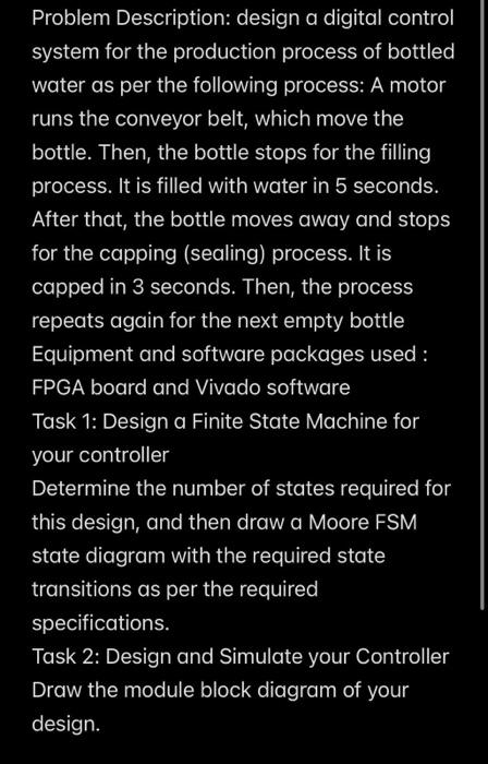 Solved Problem Description: design a digital control system | Chegg.com