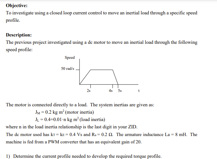 Solved N=3.Objective:To investigate using a closed loop | Chegg.com
