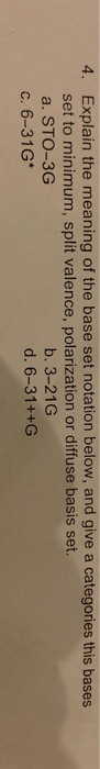Solved 4. Explain the meaning of the base set notation | Chegg.com