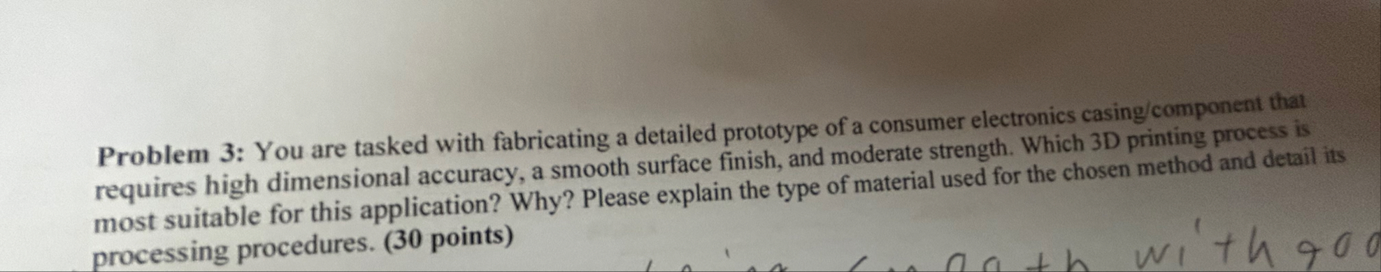 Solved Problem 3: You are tasked with fabricating a detailed | Chegg.com