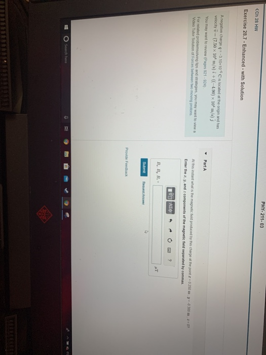 Solved PHY-211-03 | Chegg.com