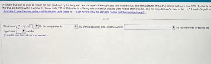 Solved A certain diug can be used to reduce the acid | Chegg.com