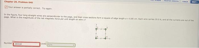 Solved PRINTER VERSION BACK NEXT Chapter 29, Problem 040 | Chegg.com Solved PRINTER VERSION BACK NEXT Chapter 29, Problem 040 | Chegg.com