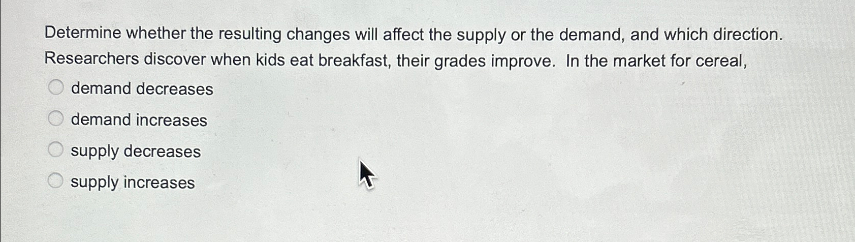 Solved Determine whether the resulting changes will affect | Chegg.com