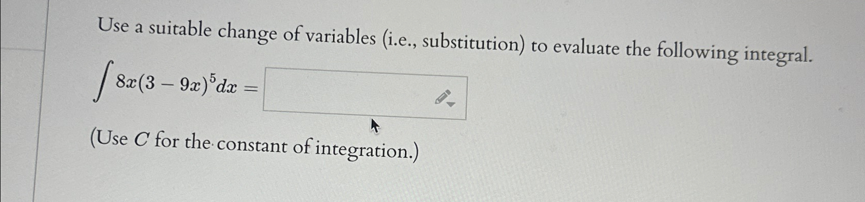 Solved Use a suitable change of variables (i.e., | Chegg.com