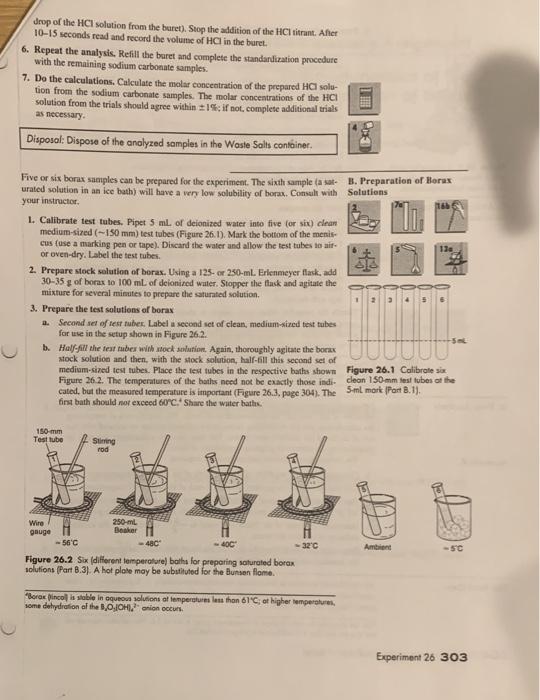 Experiment 26 Report Sheet Thermodynamics of the | Chegg.com