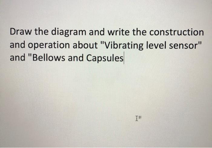 Solved Draw the diagram and write the construction and | Chegg.com