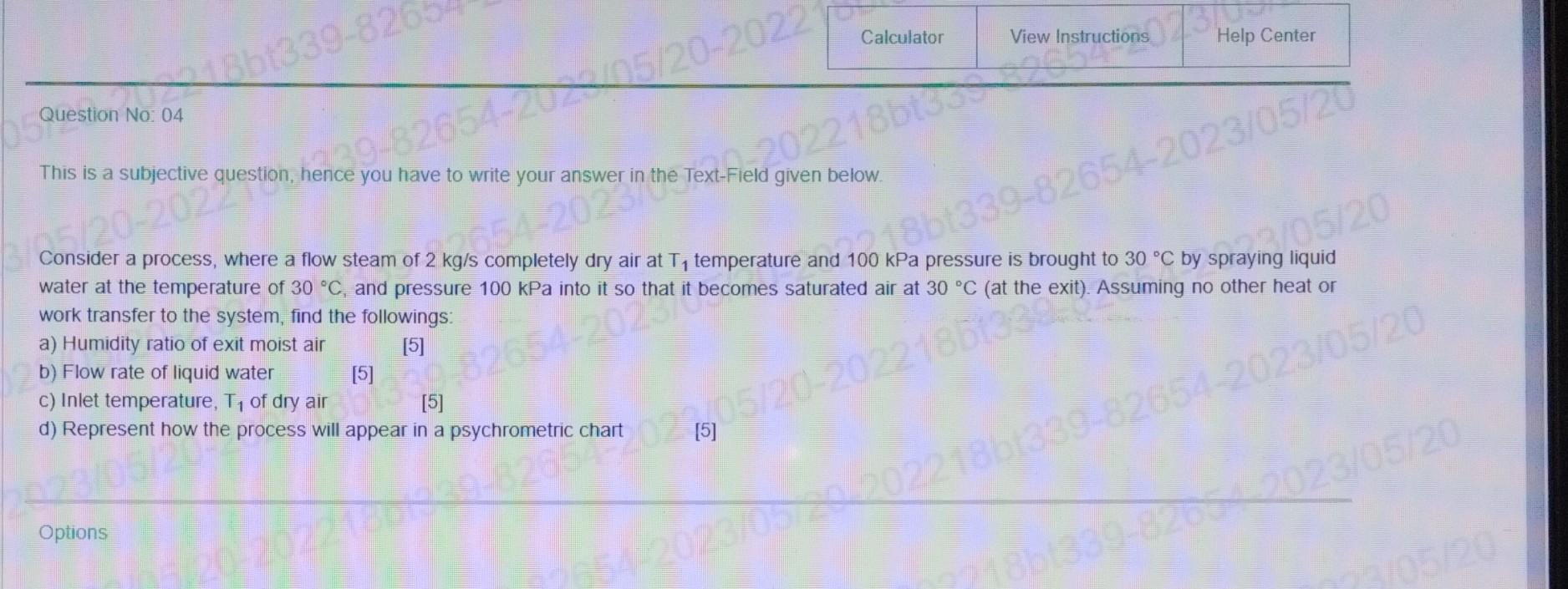 This is a subjective question, hence you have to | Chegg.com