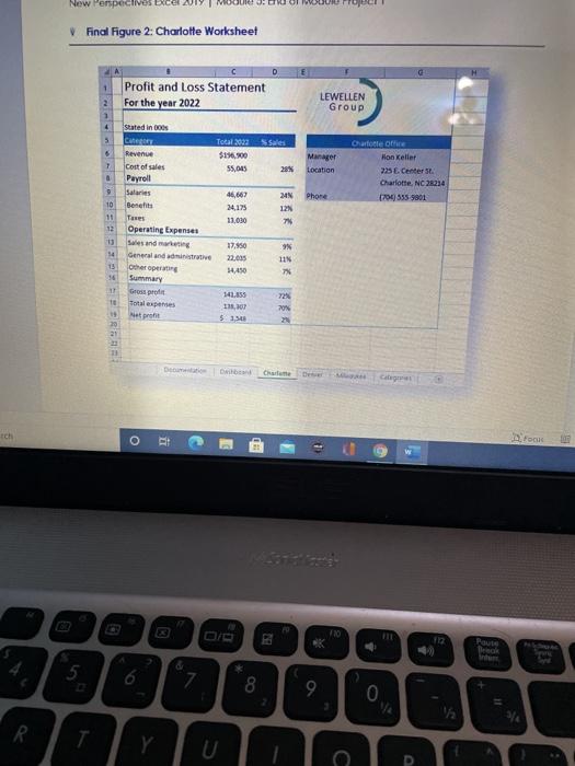 Lewellen Group GENERATE REPORTS FROM MULTIPLE | Chegg.com