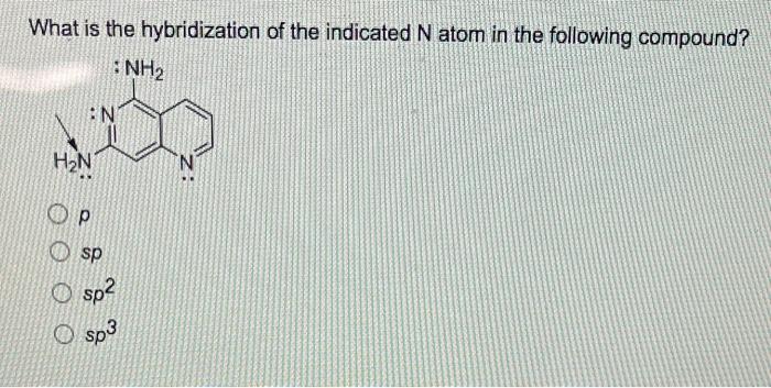 Solved In what type of orbital does the lone pair on the | Chegg.com